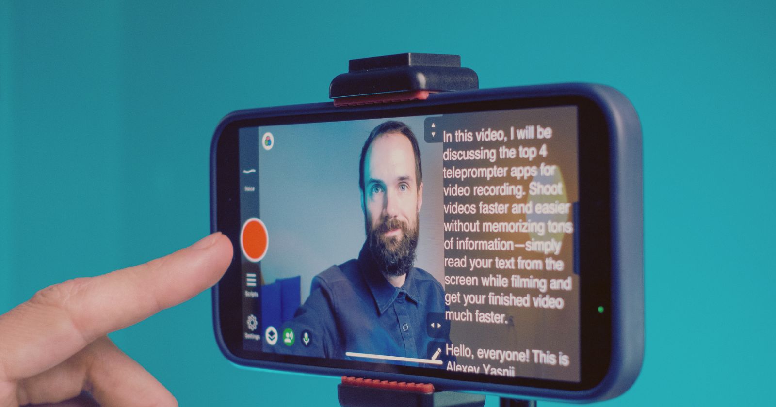Was ist ein Teleprompter und wer braucht das? | Lexware.office Blog