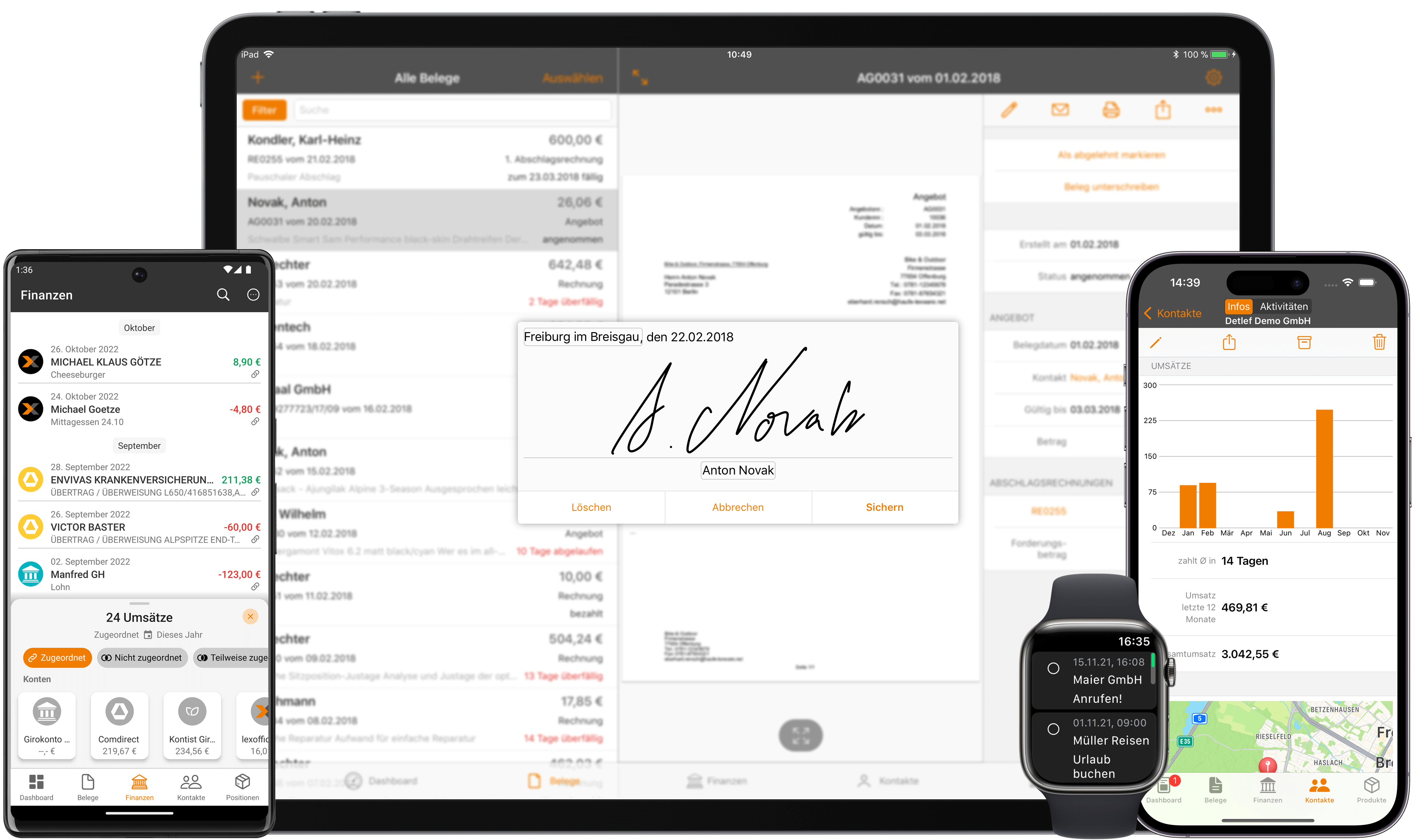 Unsere Buchhaltungs-App: einfach & schnell | Lexware Office
