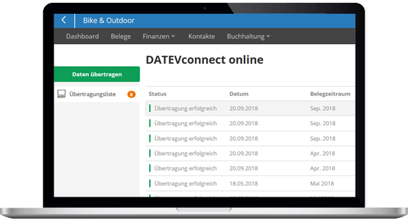 DATEV-Cloud-Services für Steuerberater mit Lexware Office Mandanten