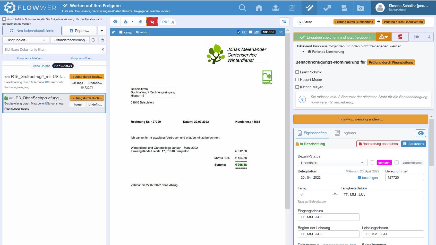 Flowwer - Lexware Office
